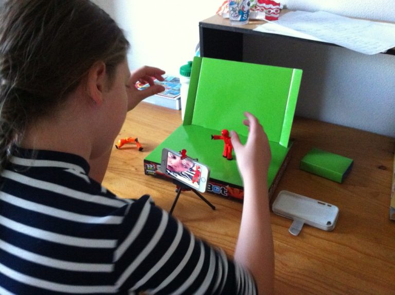 Greenscreen en stop-motion - stop-motion greenscreen film maken